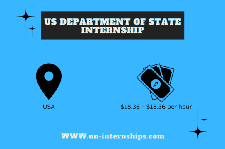 US Department of State Internship Program - Summer | Paid